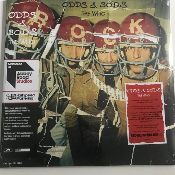 The Who | Media | The Who Odds And Sods 2lp Rsd 220 Ltd Colored Vinyl ...